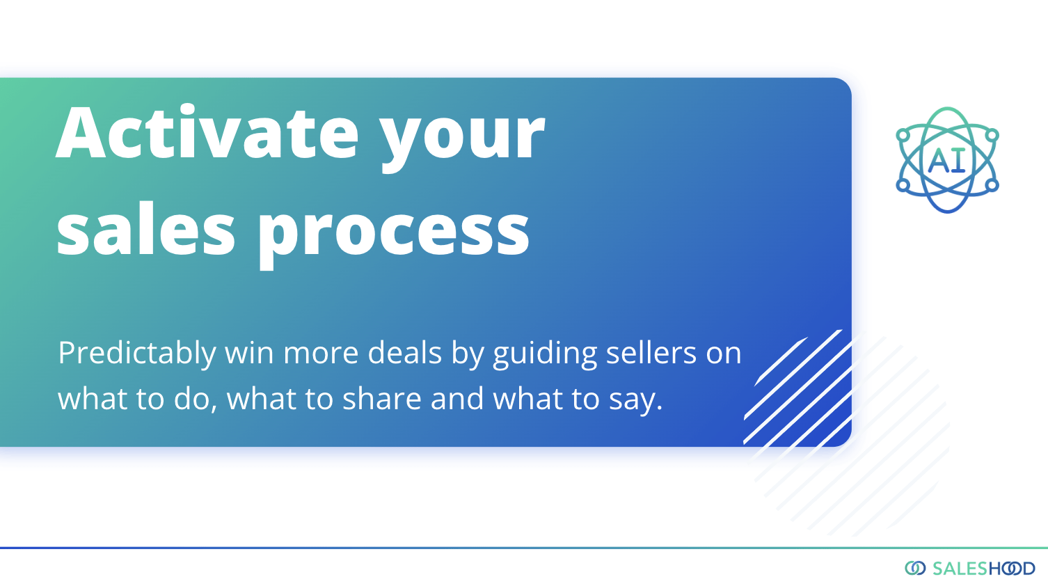 SalesHood | Solution - Sales Process Activation